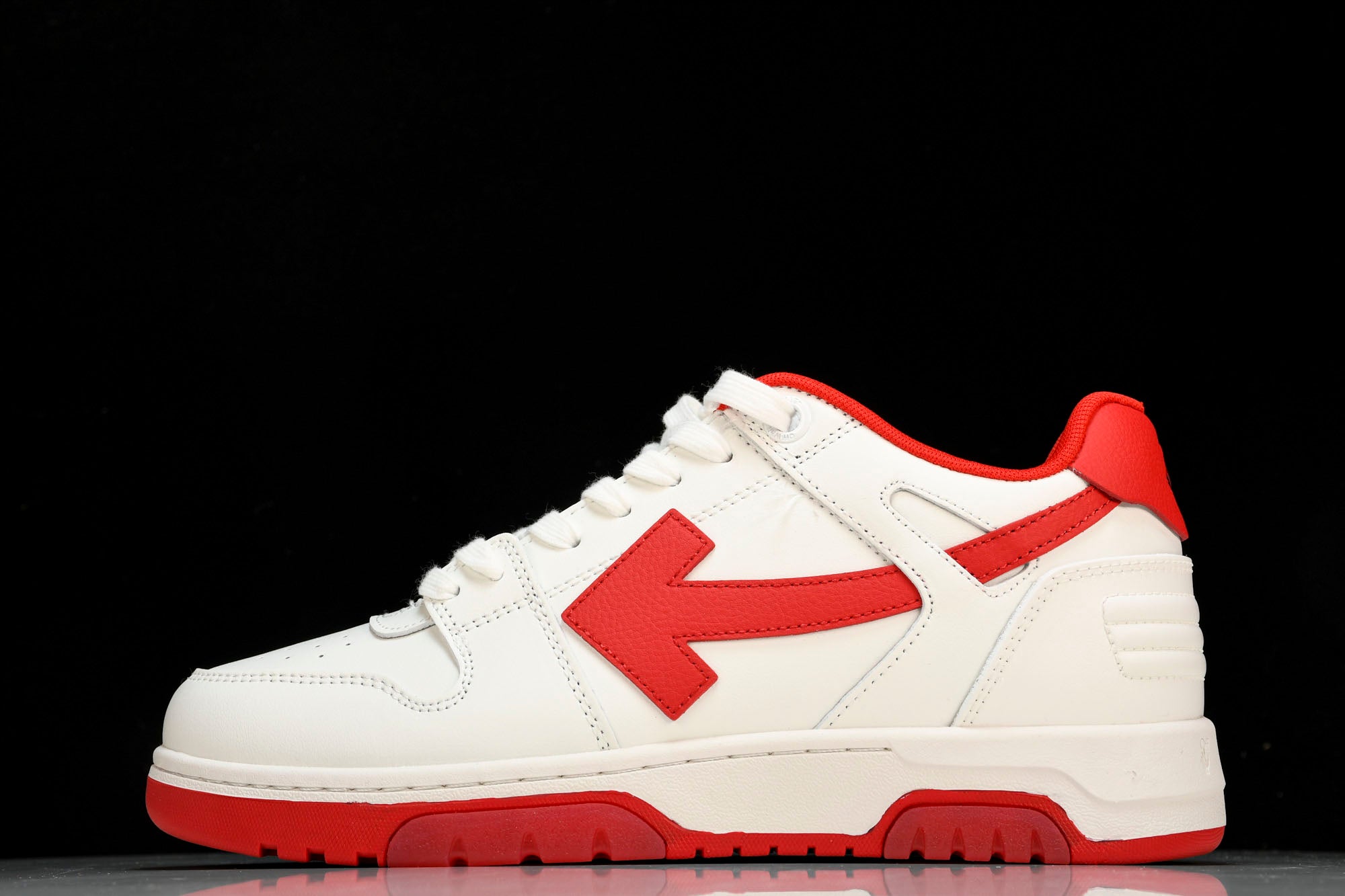 Off-White Out Of Office OOO Low Top 'White Red' – Drip Locker UK