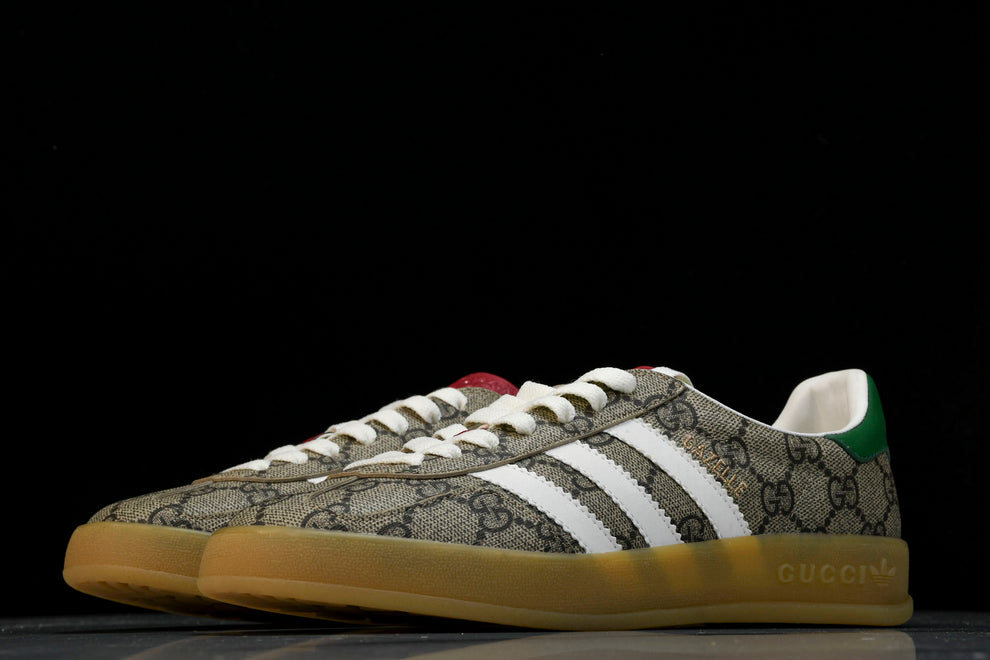 Guссi x Gazelle 'Beige GG Monogram' – Drip Locker UK