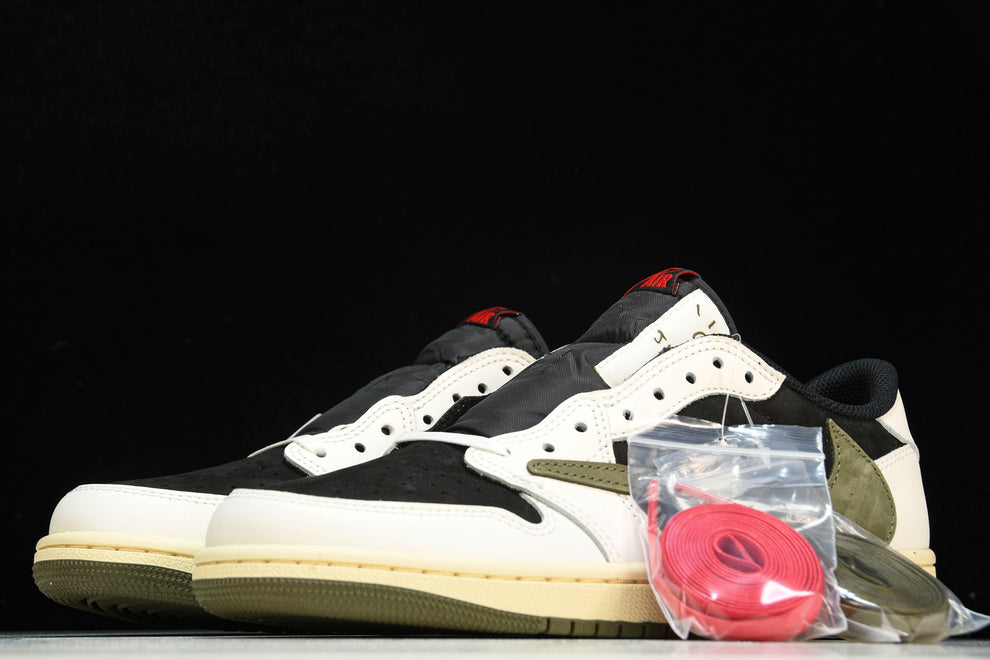 Travis Scott x AJ1 Low OG 'Olive' – Drip Locker UK