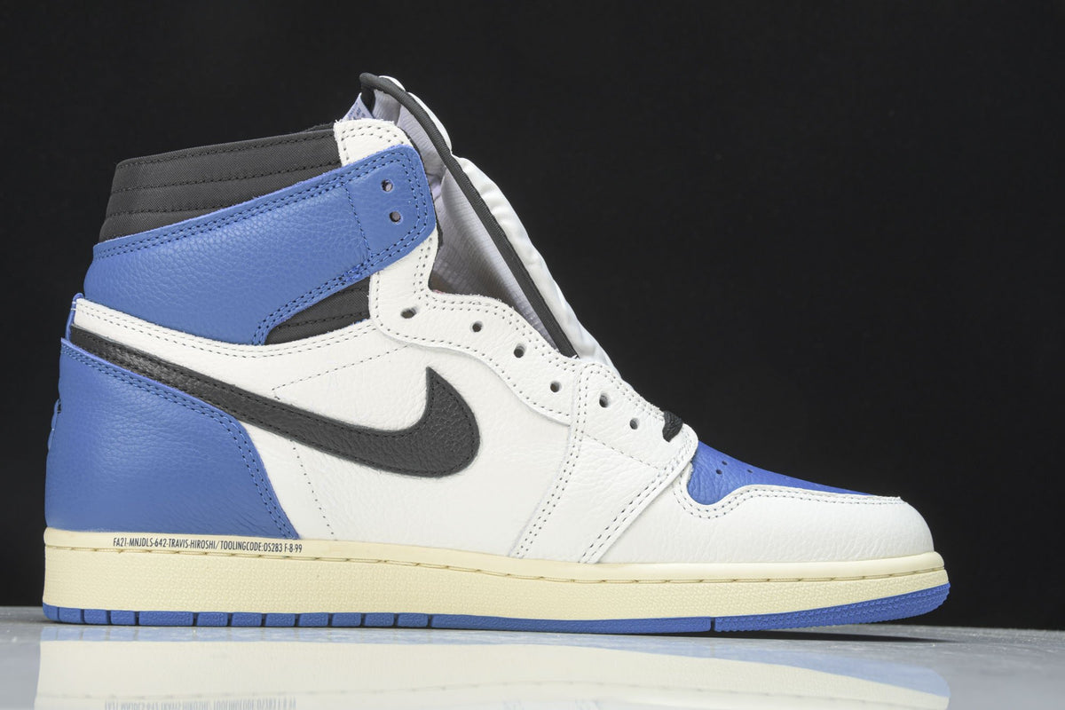 Travis Scott AJ1 Retro High x Fragment ‘Military Blue' – Drip Locker UK